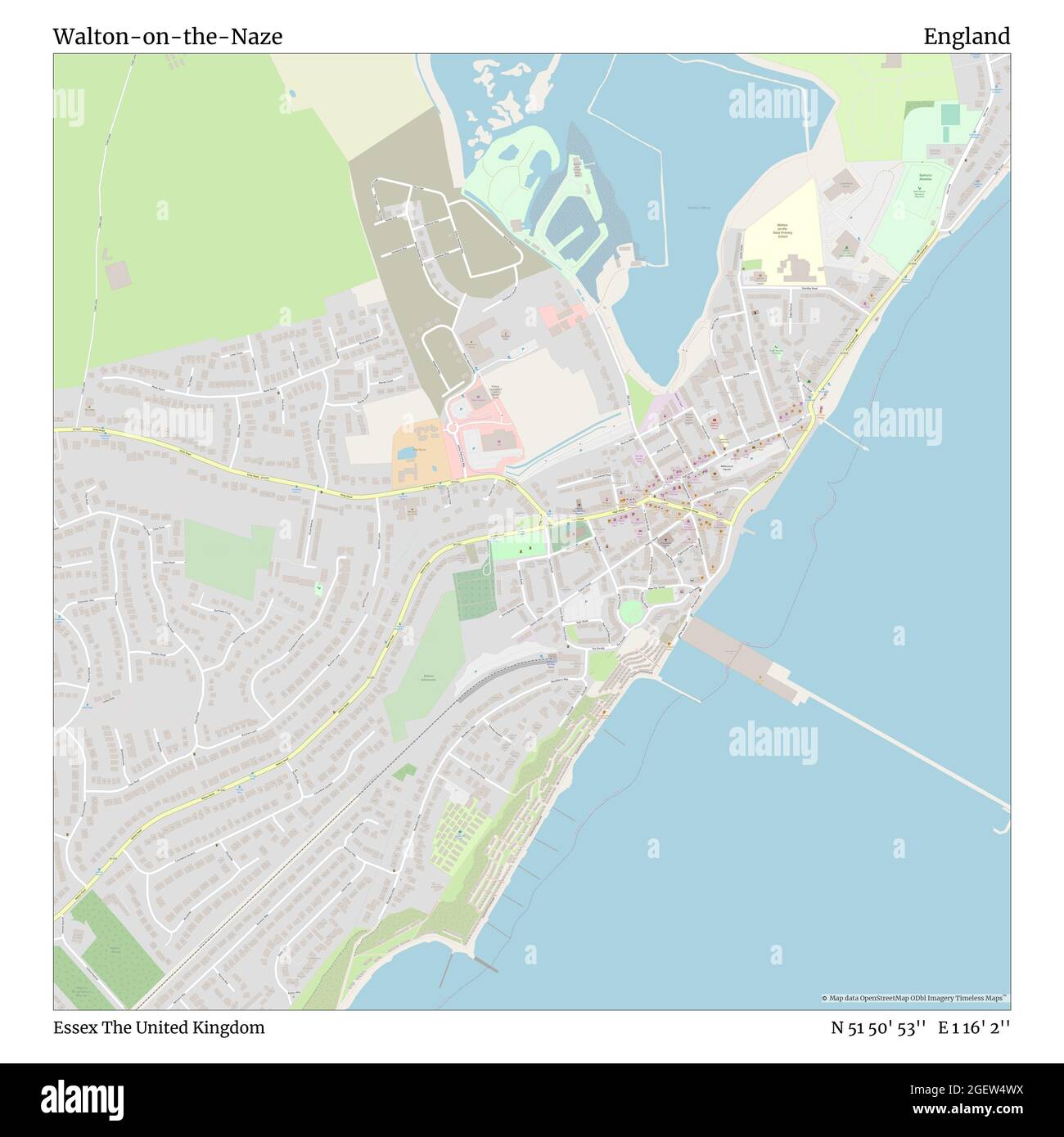 Walton on the naze Cut Out Stock Images & Pictures - Alamy