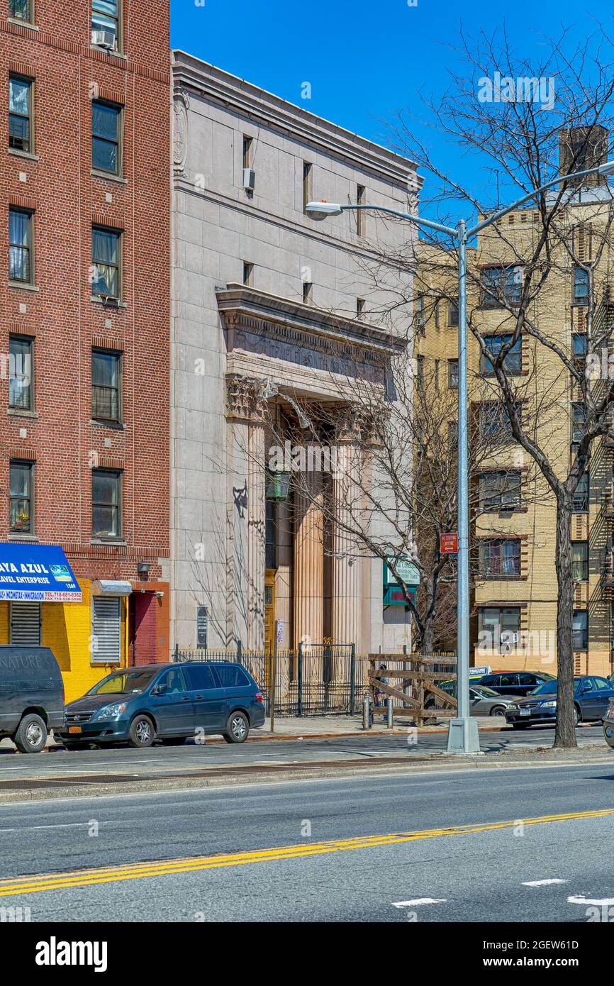 1275 Grand Concourse, built in 1927 as synagogue Temple Adath Israel ...