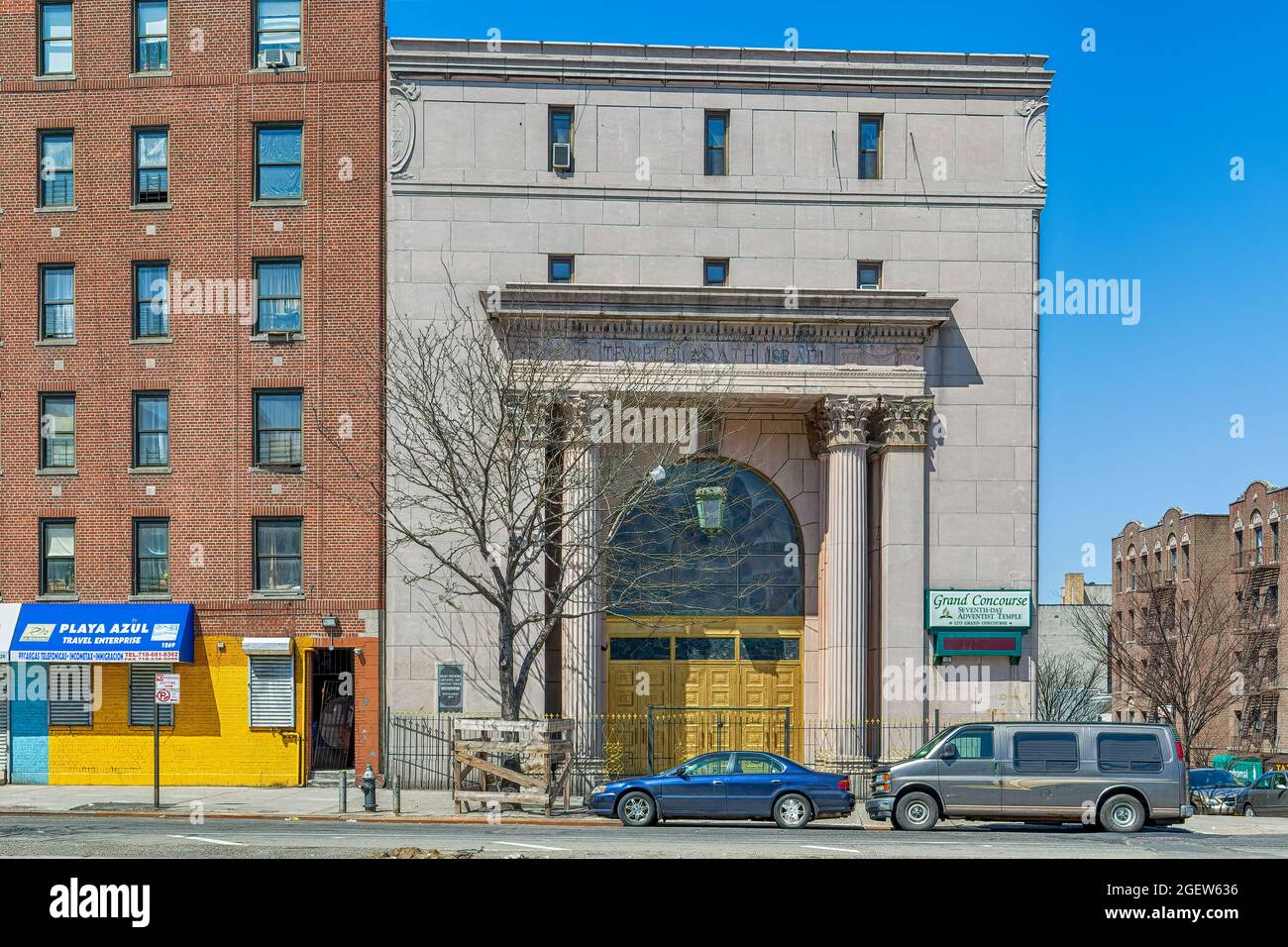 1275 Grand Concourse, built in 1927 as synagogue Temple Adath Israel ...