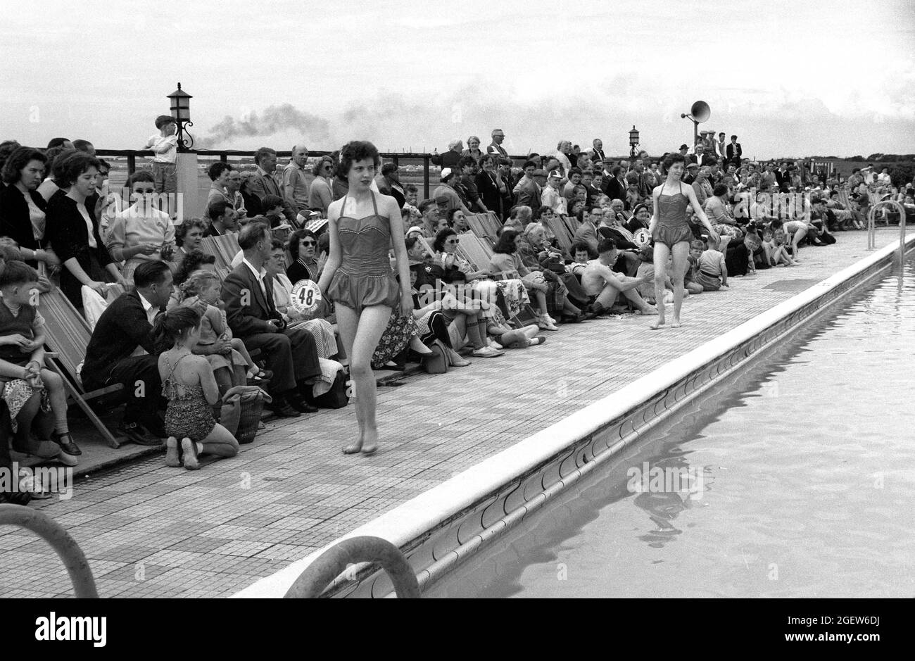 Holiday resort contest Black and White Stock Photos & Images - Alamy