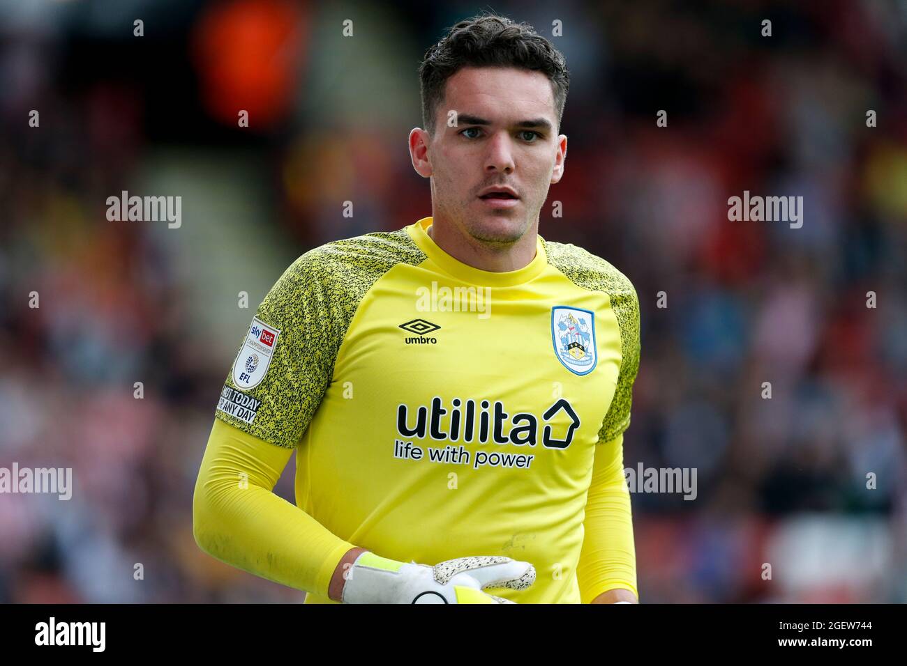 Lee Nicholls #21 of Huddersfield Town Stock Photo - Alamy