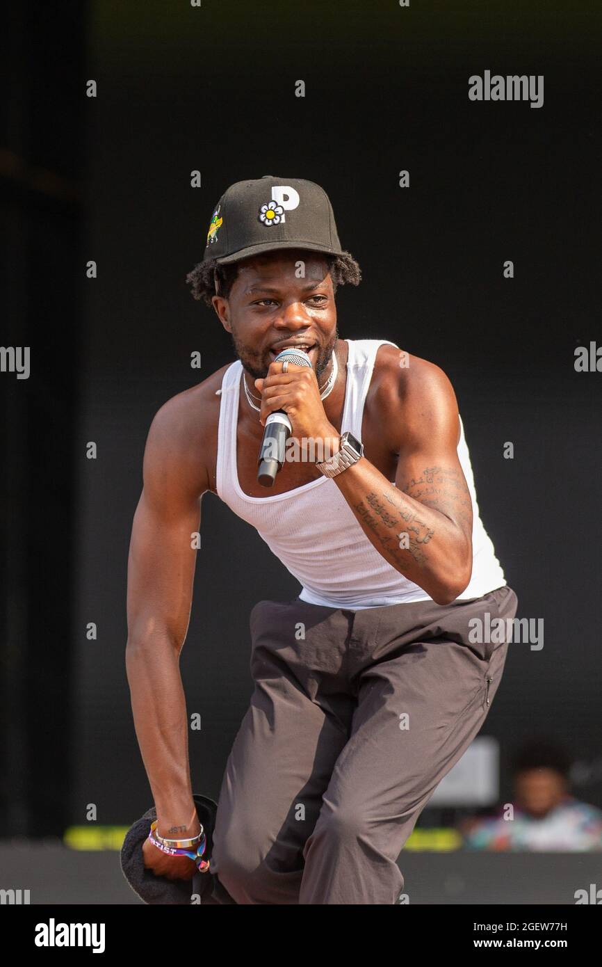 Chicago, USA. 20th Aug, 2021. Femdot (Femi Adigun) during the Lyrical ...