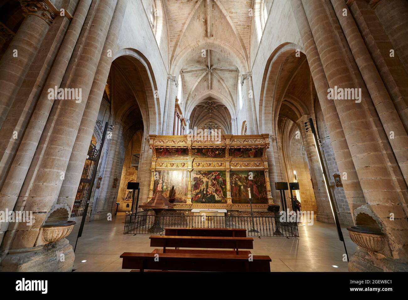 Chapel of the Martyrs and baptistery. Nave of the epistle. Placed under ...