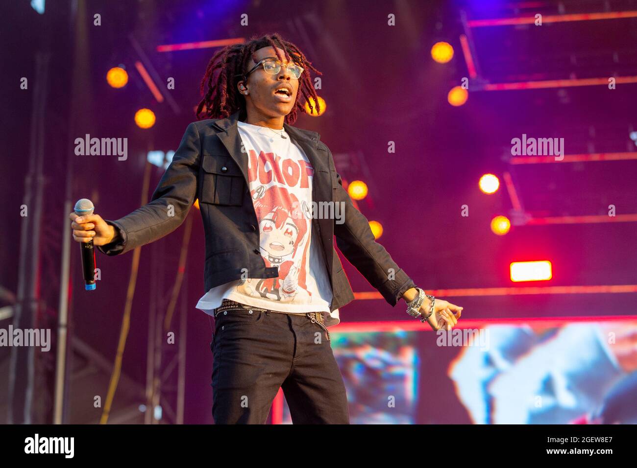 Chicago, USA. 20th Aug, 2021. Lil Tecca (Tyler-Justin Anthony Sharpe ...