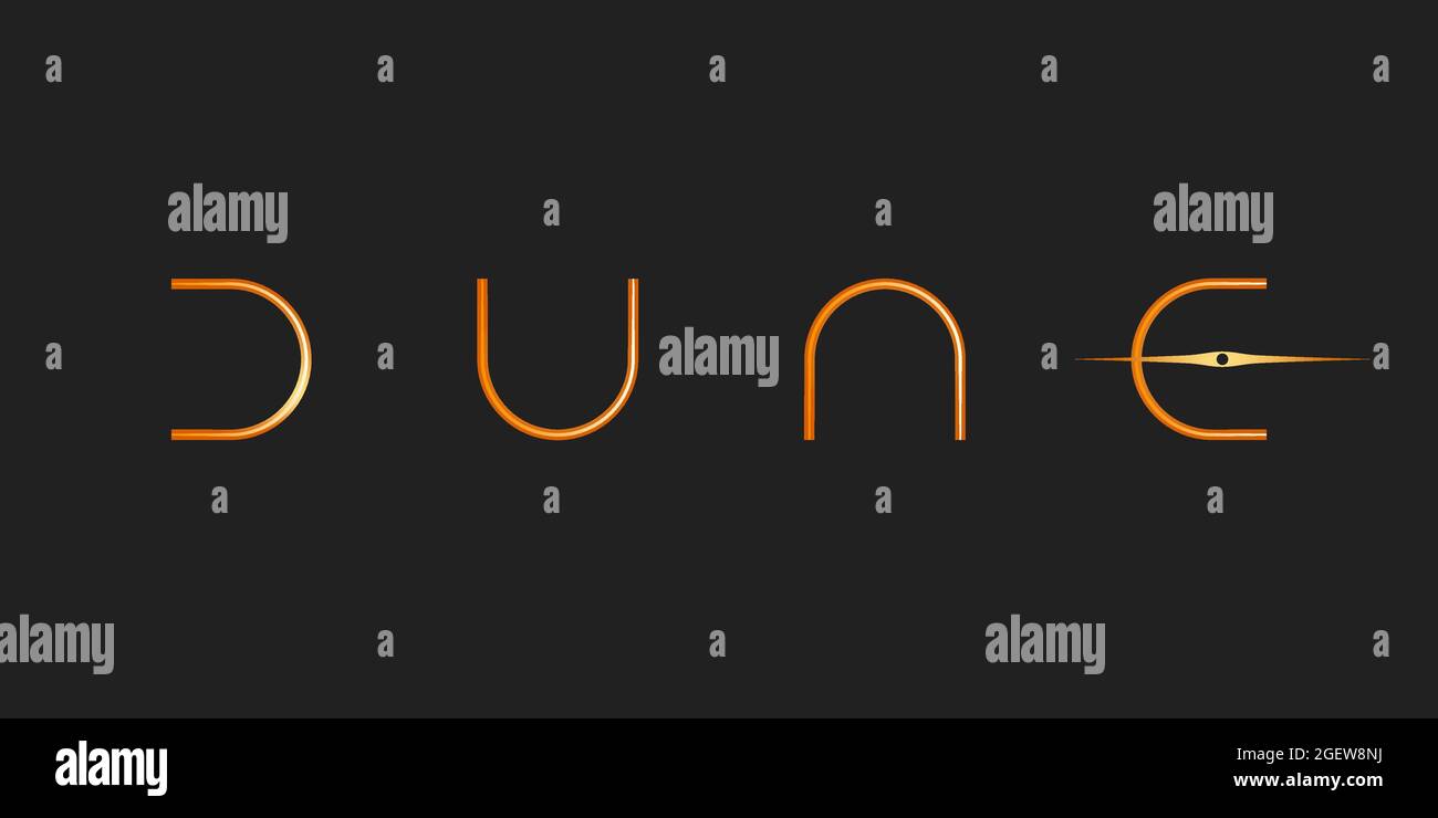 Dune movie poster Stock Vector Images - Alamy