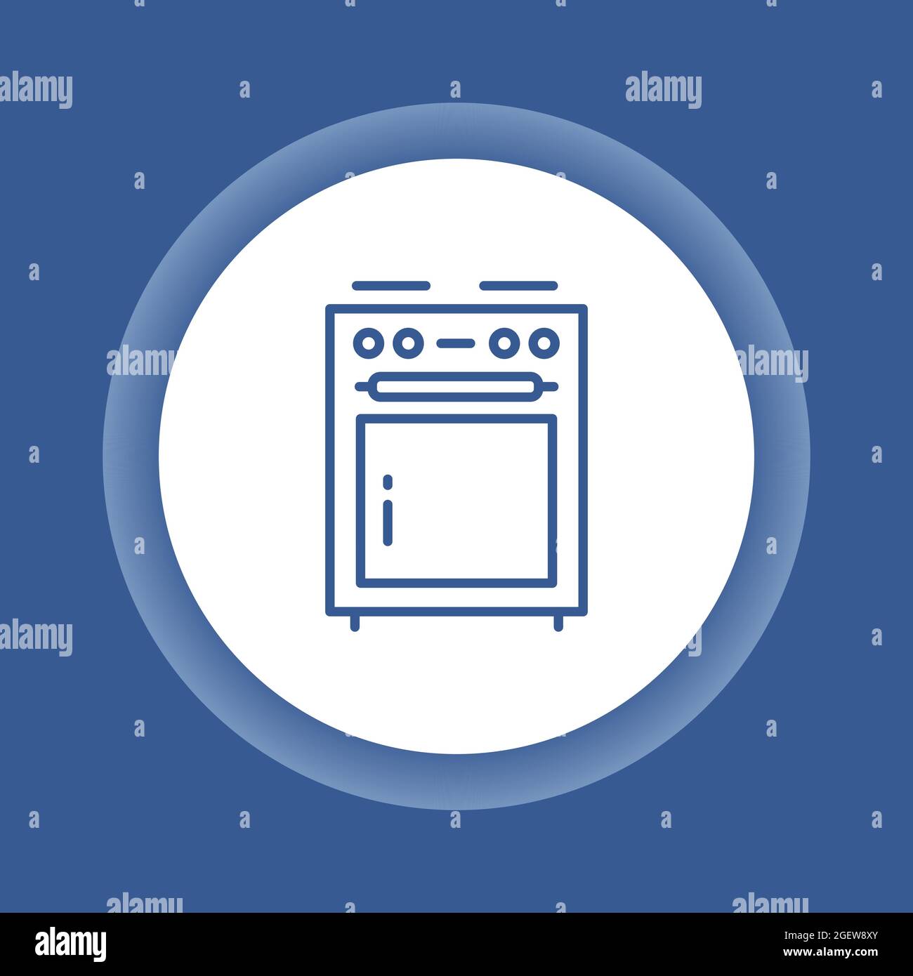 Mobile gas stove Stock Vector Images - Alamy