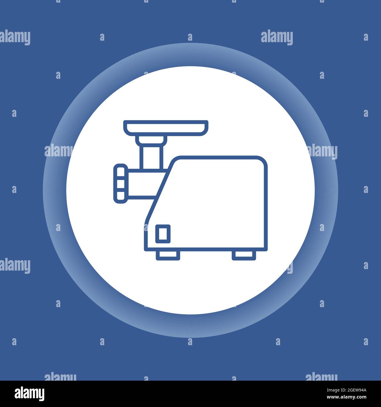 Meat grinder drawing Stock Vector Images - Alamy