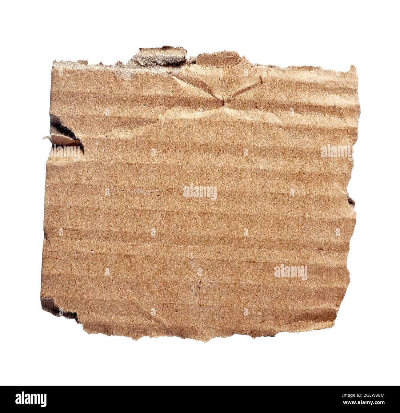 cardboard piece paper message brown blank torn background ripped Stock ...