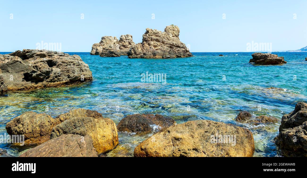 Mourtia Beach Pelion is a lovely beach on the south eastern side of ...
