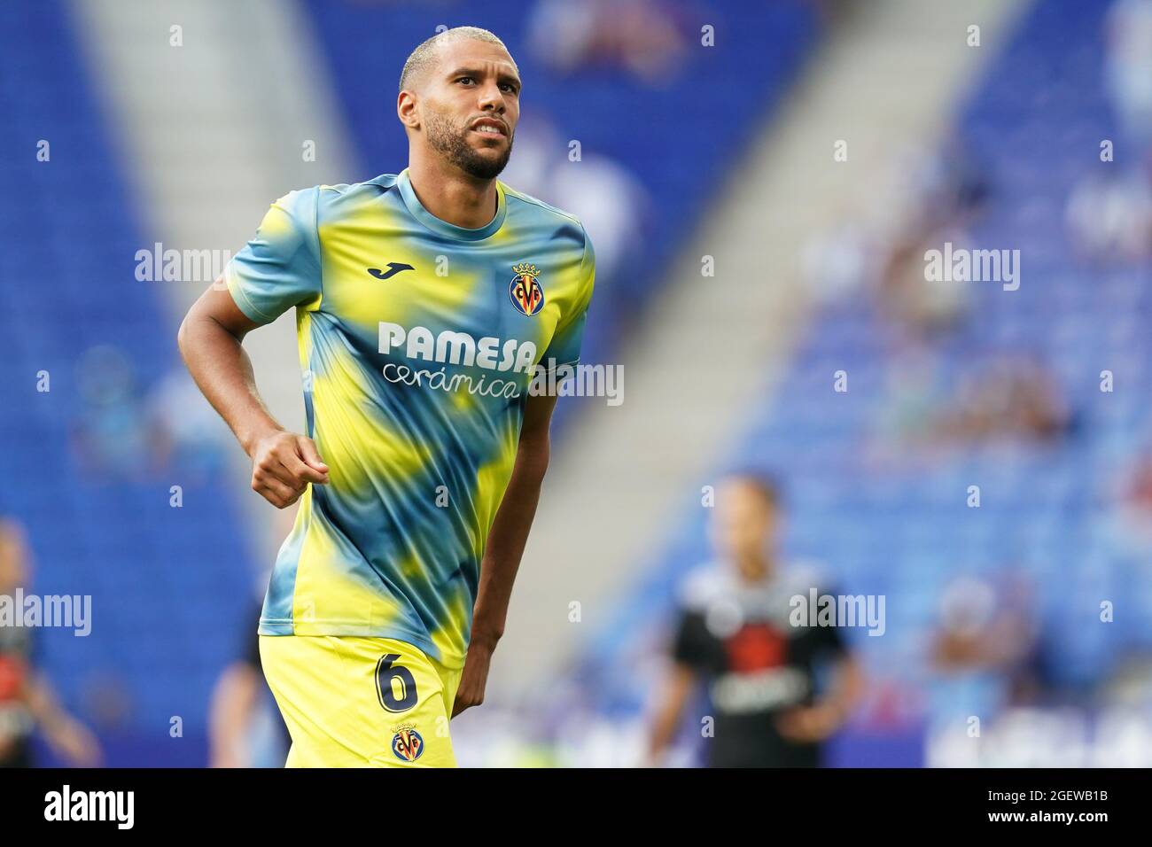 Etienne Capoue of Villarreal CF during the La Liga match between RCD ...