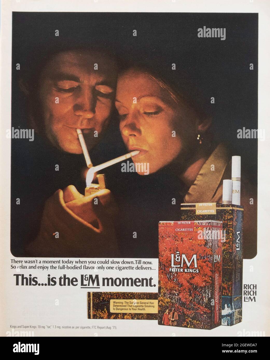 Vintage Life Magazine advertisement, 21 April 1972 issue, USA Stock ...