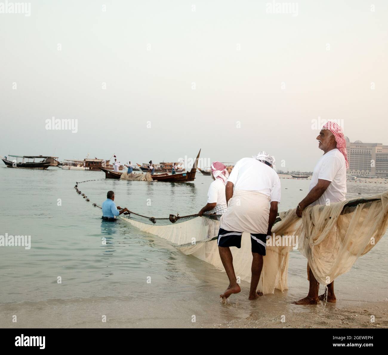 Arabic traditional Fishermans life in OMAN Stock Photo - Alamy