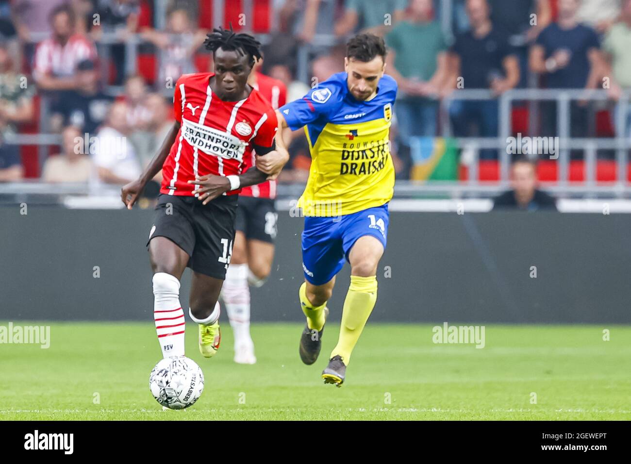 EINDHOVEN, 21-08-2021, Philips Stadion, PSV Stadium, Dutch Eredivisie ...