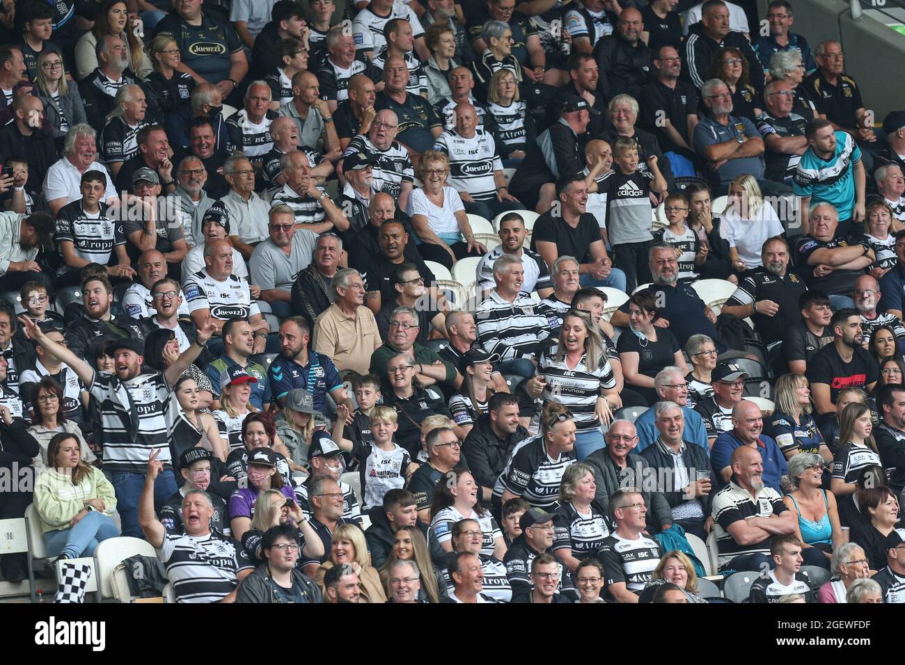 Hull FC fans during the game Stock Photo - Alamy Hull FC fans during the game Stock Photo - Alamy