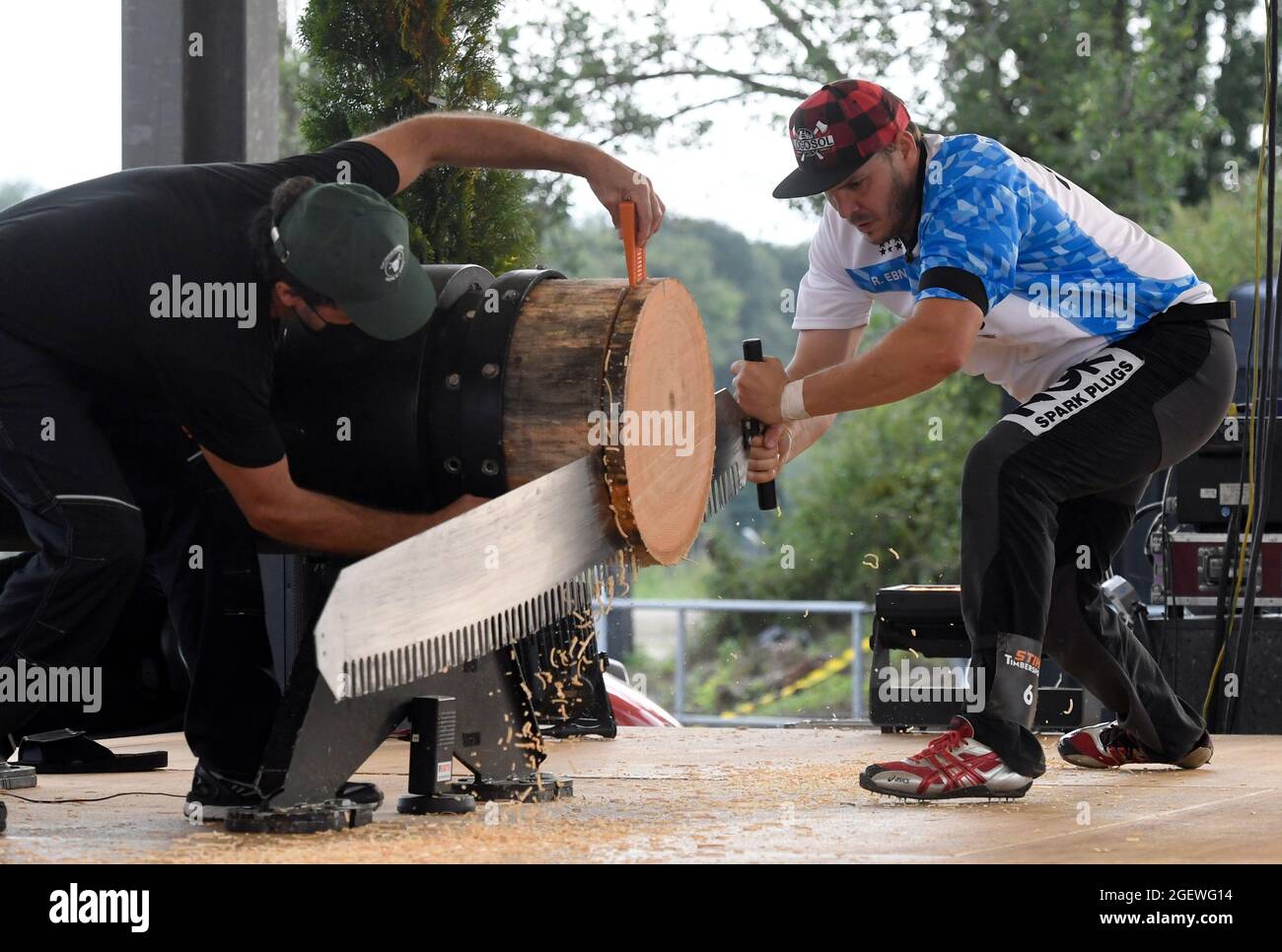 Gelsenkirchen, Germany. 21st Aug, 2021. The new champion in sport ...