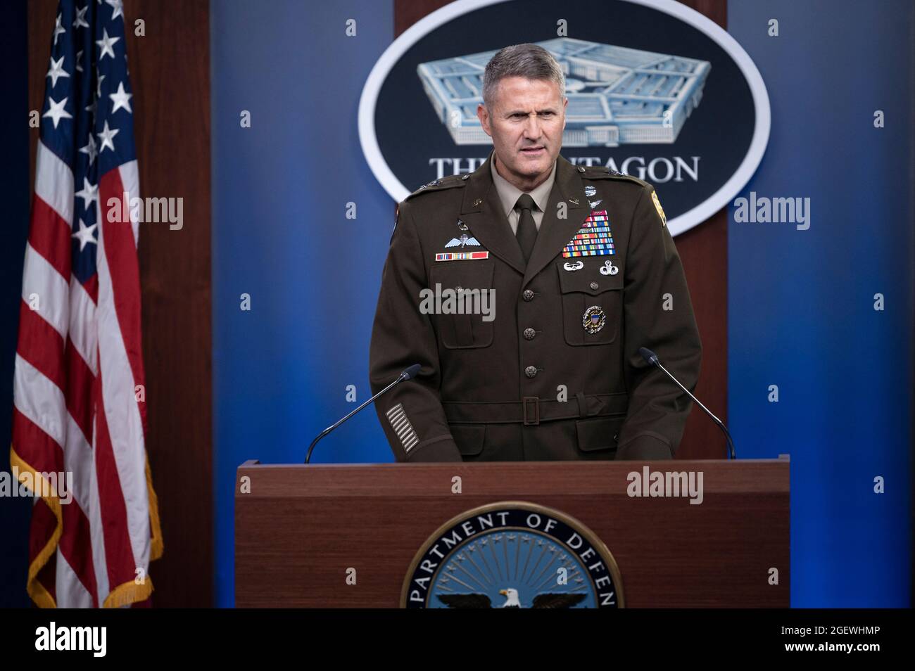 Army Maj. Gen. William "Hank" Taylor, Joint Staff deputy director for ...