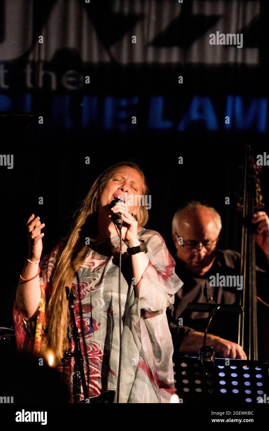 Jazz musicians at The Blue Lamp, Aberdeen, Scotland Stock Photo - Alamy
