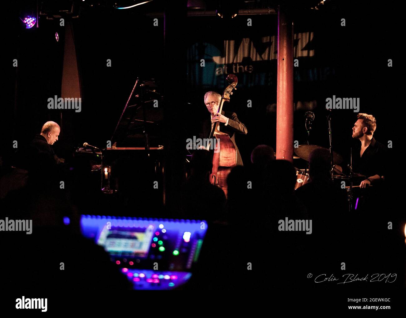 Jazz musicians at The Blue Lamp, Aberdeen, Scotland Stock Photo - Alamy