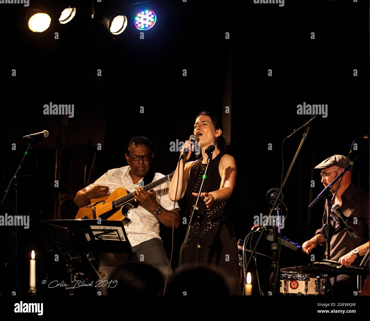Jazz musicians at The Blue Lamp, Aberdeen, Scotland Stock Photo - Alamy
