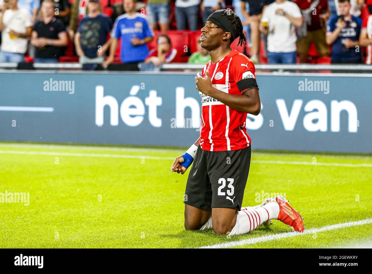 EINDHOVEN, 21-08-2021, Philips Stadion, PSV Stadium, Dutch Eredivisie Football season 2020-2021 ...