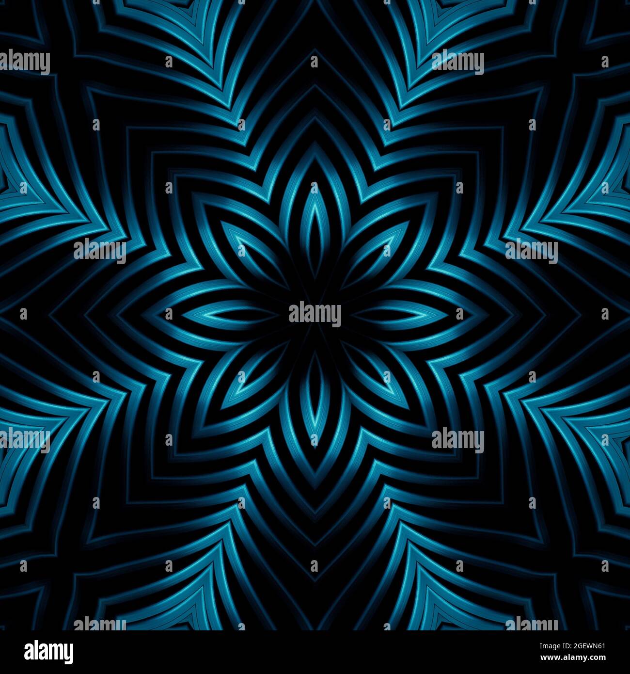 Curves of the metal grating, the steel sheen, the abstract background ...