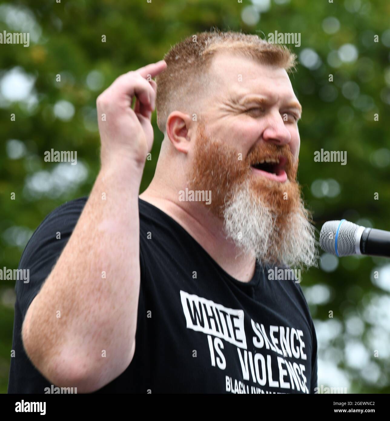 August 21, 2021, Kenosha, Wisconsin, USA: RUSSELL JOLLY, also known as ...