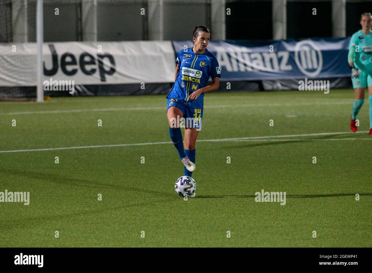Alexandra Biroova (St Polten) during the UEFA Women's Champions League ...
