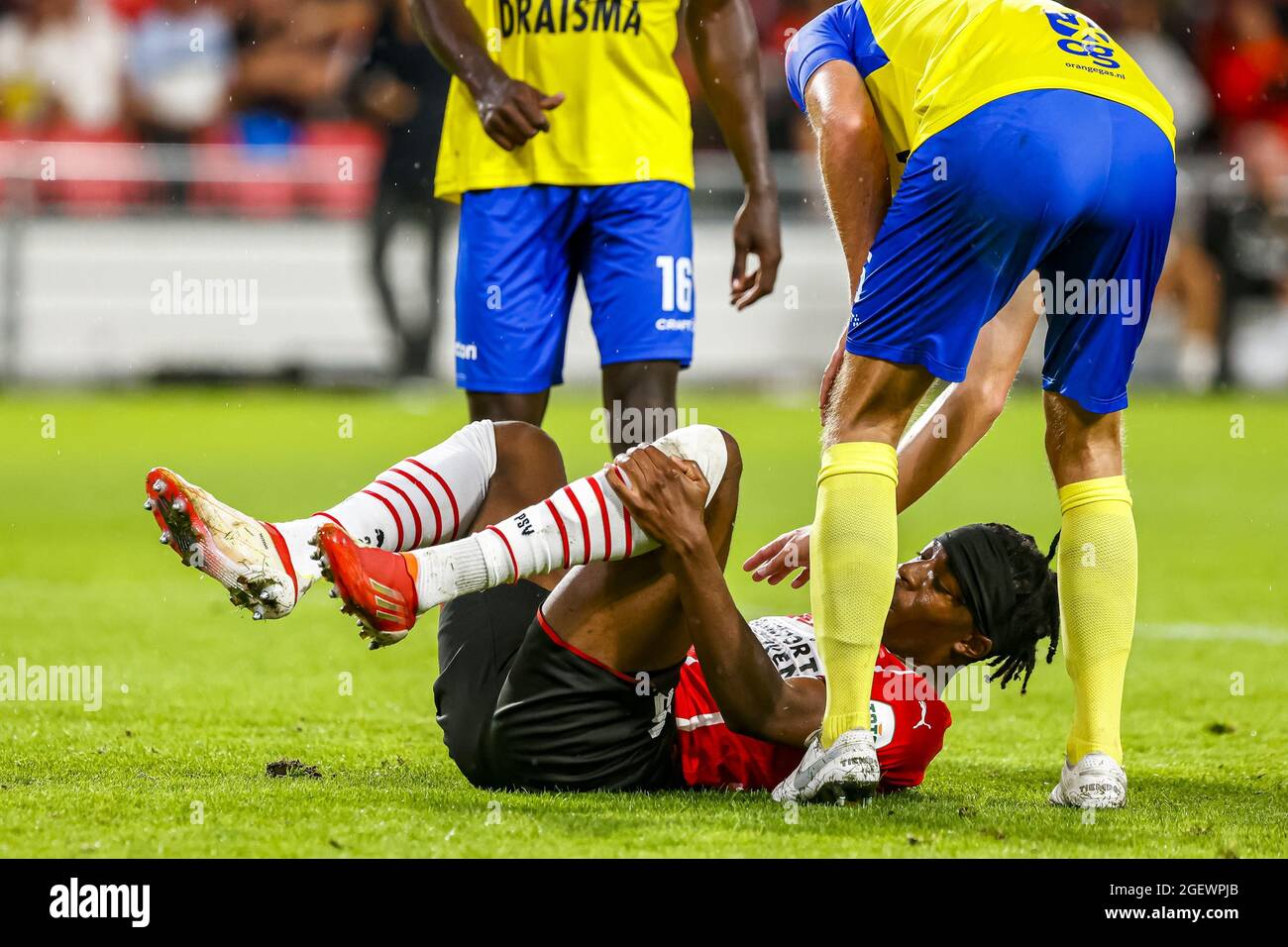 EINDHOVEN, 21-08-2021, Philips Stadion, PSV Stadium, Dutch Eredivisie Football season 2020-2021 ...