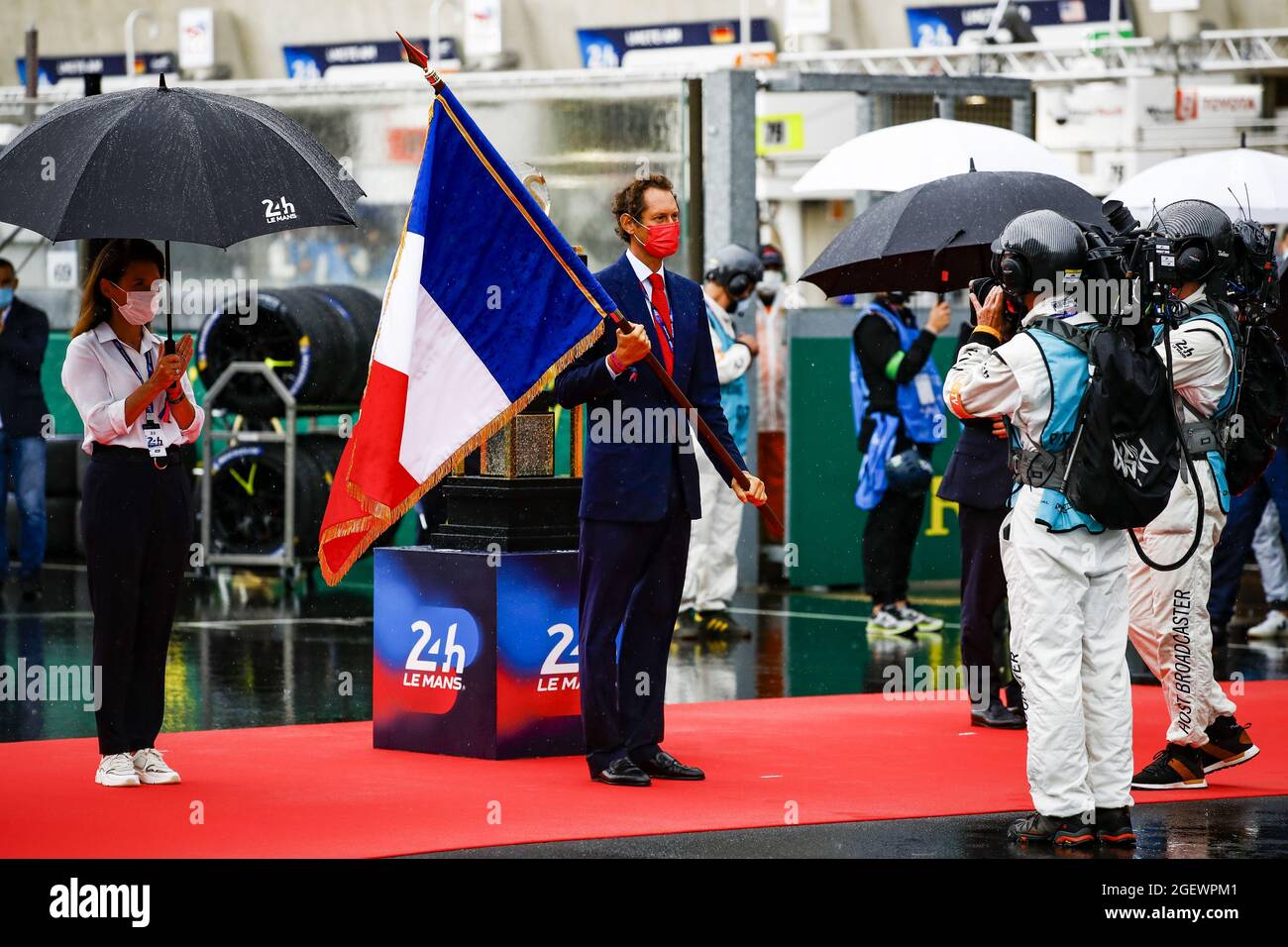 John Elkann, Chairman and CEO of Ferrari, Exor, Stellantis during the ...