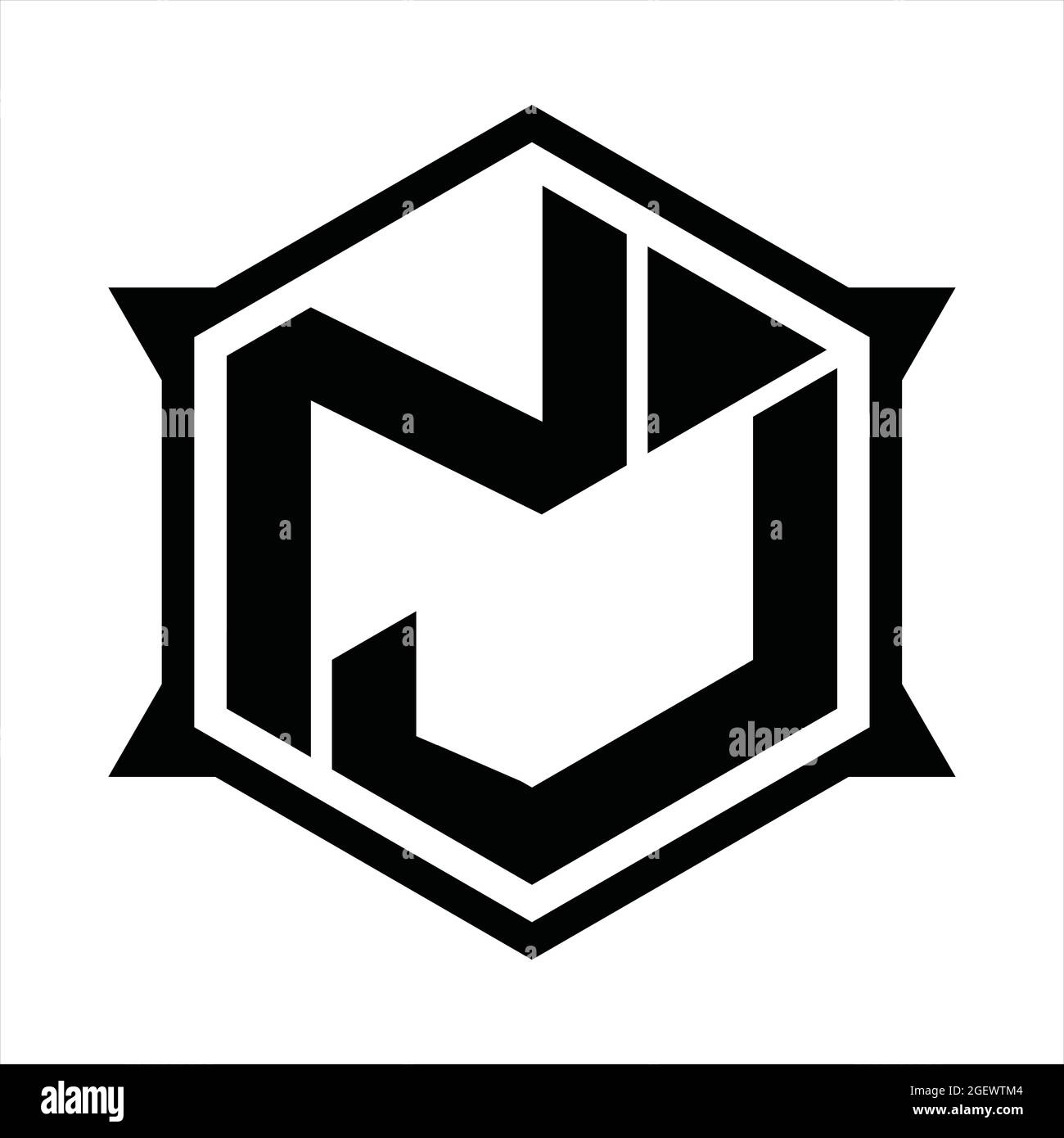 Nj logo Stock Vector Images - Alamy