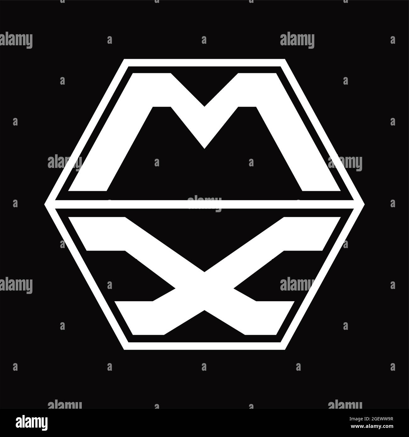 Mx logo Stock Vector Images - Alamy