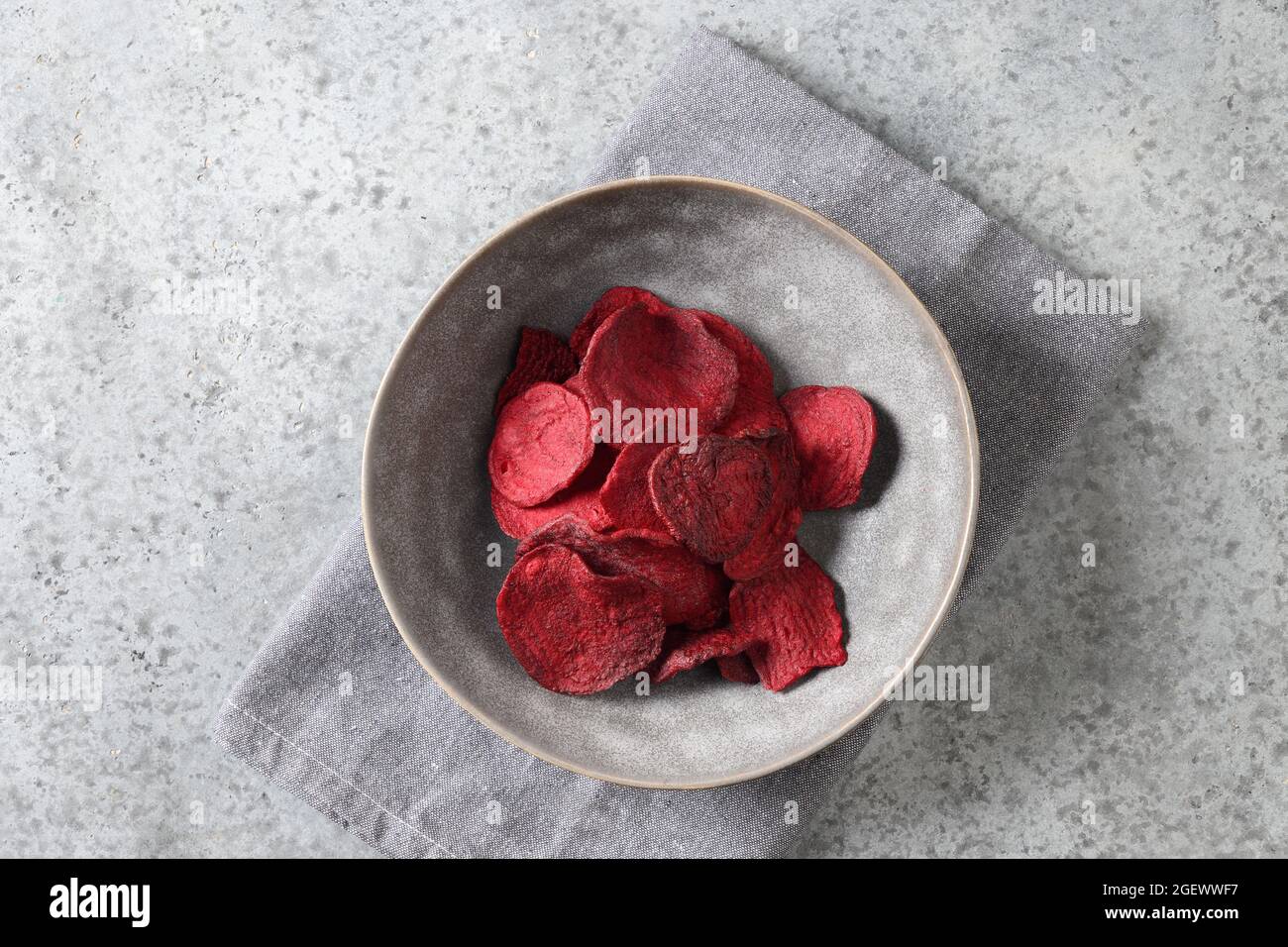 Top view bowl beetroot hi-res stock photography and images - Alamy