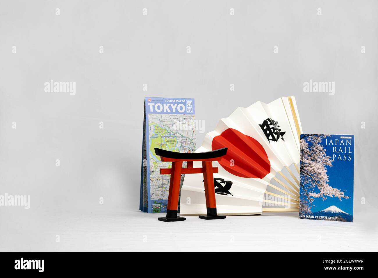 Typical objects of tourism in Japan Stock Photo - Alamy