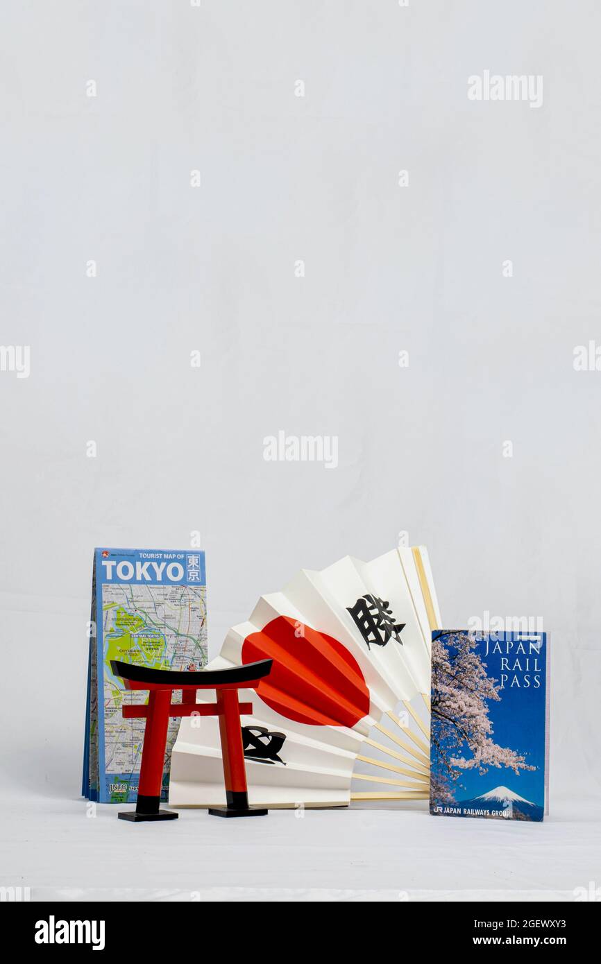 Typical objects of tourism in Japan Stock Photo - Alamy
