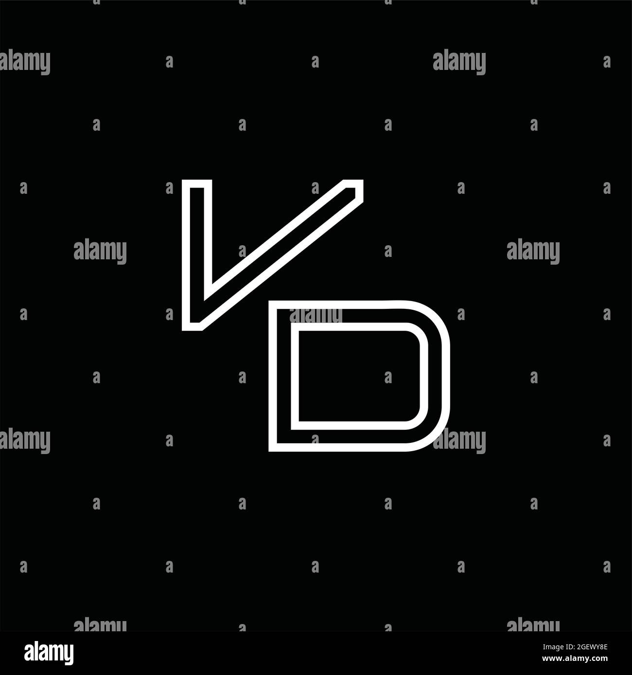 Vd Logo Design High Resolution Stock Photography and Images - Alamy