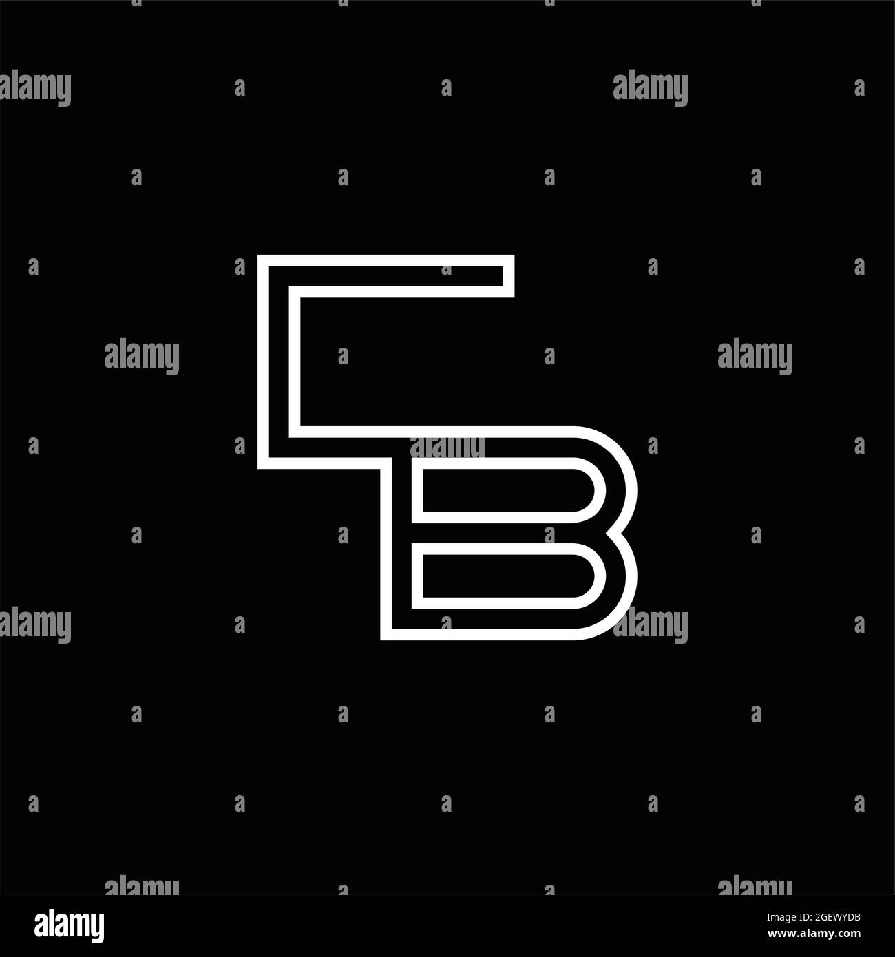 Cb signature Stock Vector Images - Alamy