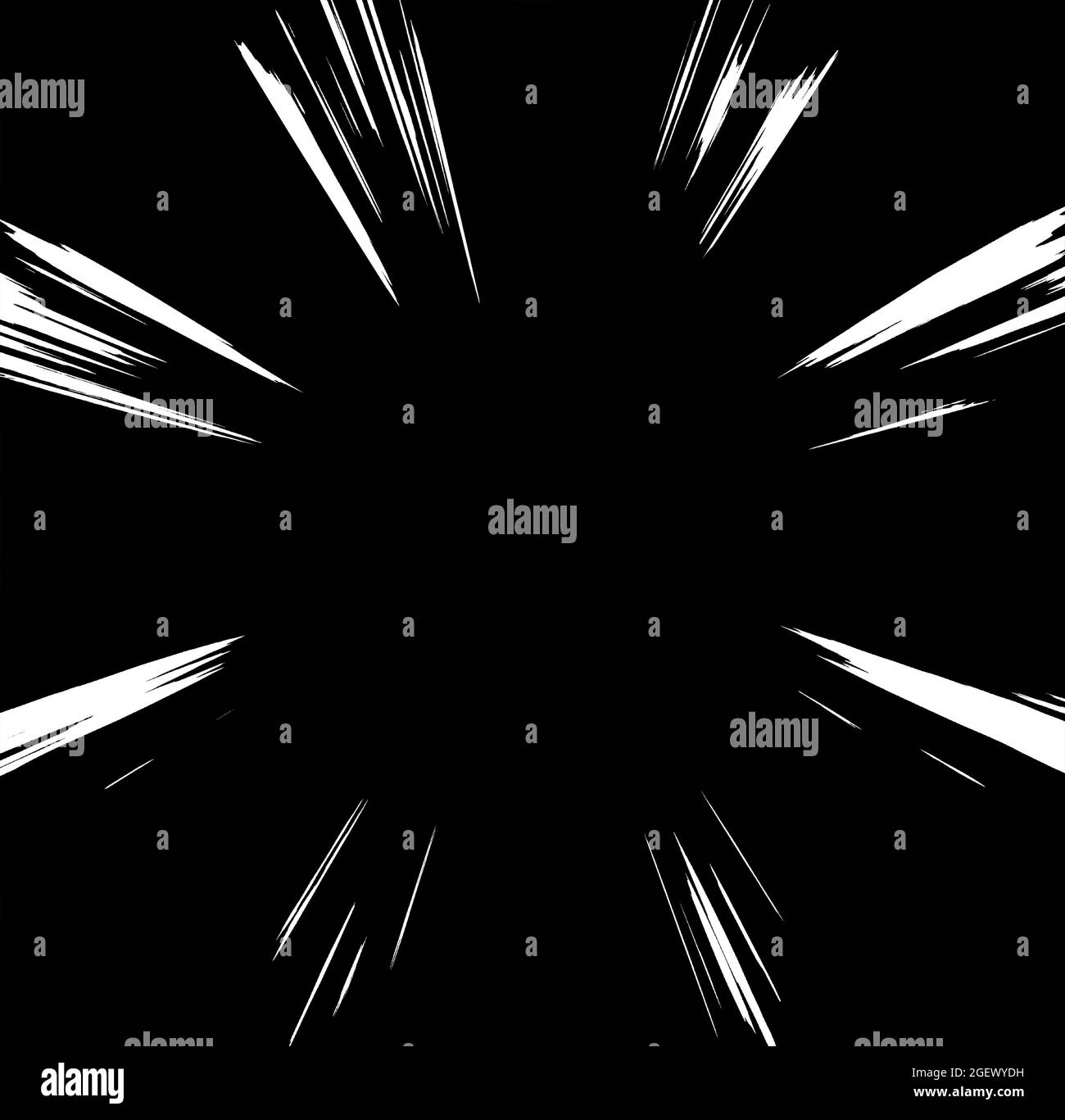 Streaks of light vision Black and White Stock Photos & Images - Alamy