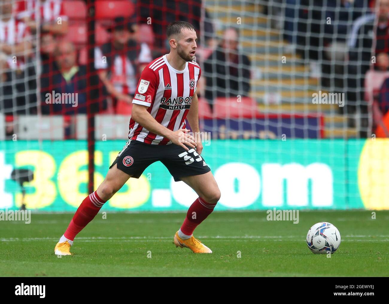 Sheffield, England, 21st August 2021. Rhys Norrington Davies of ...