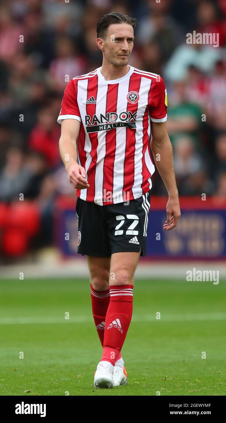 Sheffield, England, 21st August 2021. Ben Davies of Sheffield Utd ...