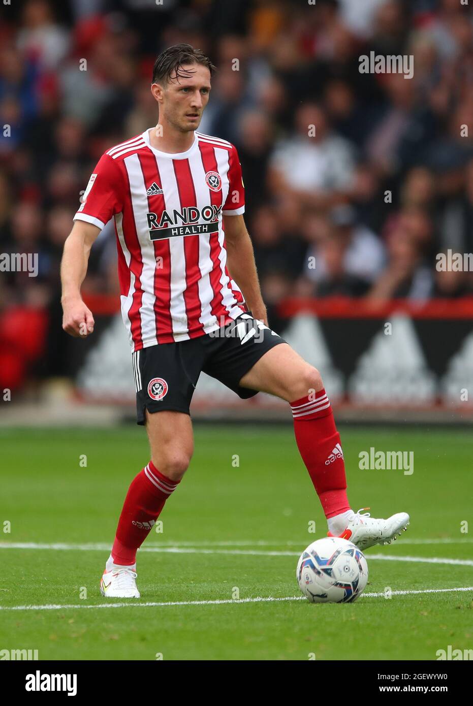 Sheffield, England, 21st August 2021. Ben Davies of Sheffield Utd ...