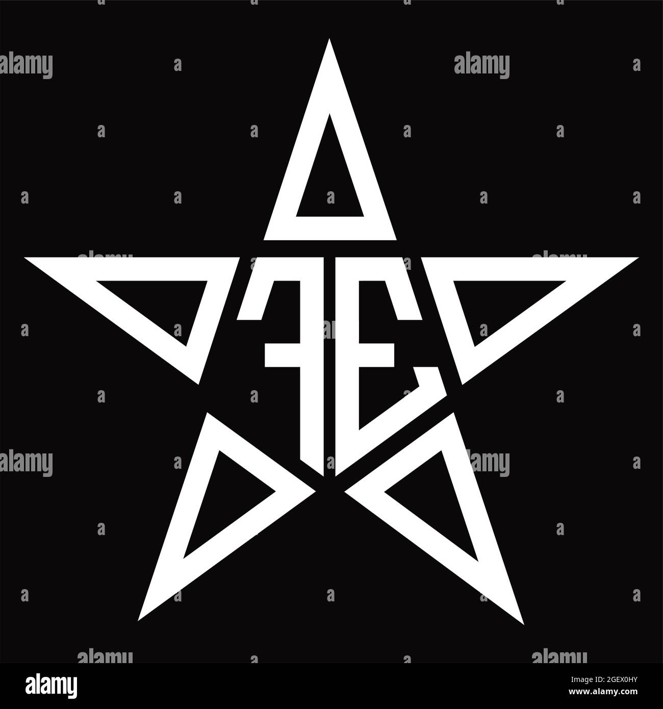 Fe Logo Design High Resolution Stock Photography and Images - Alamy