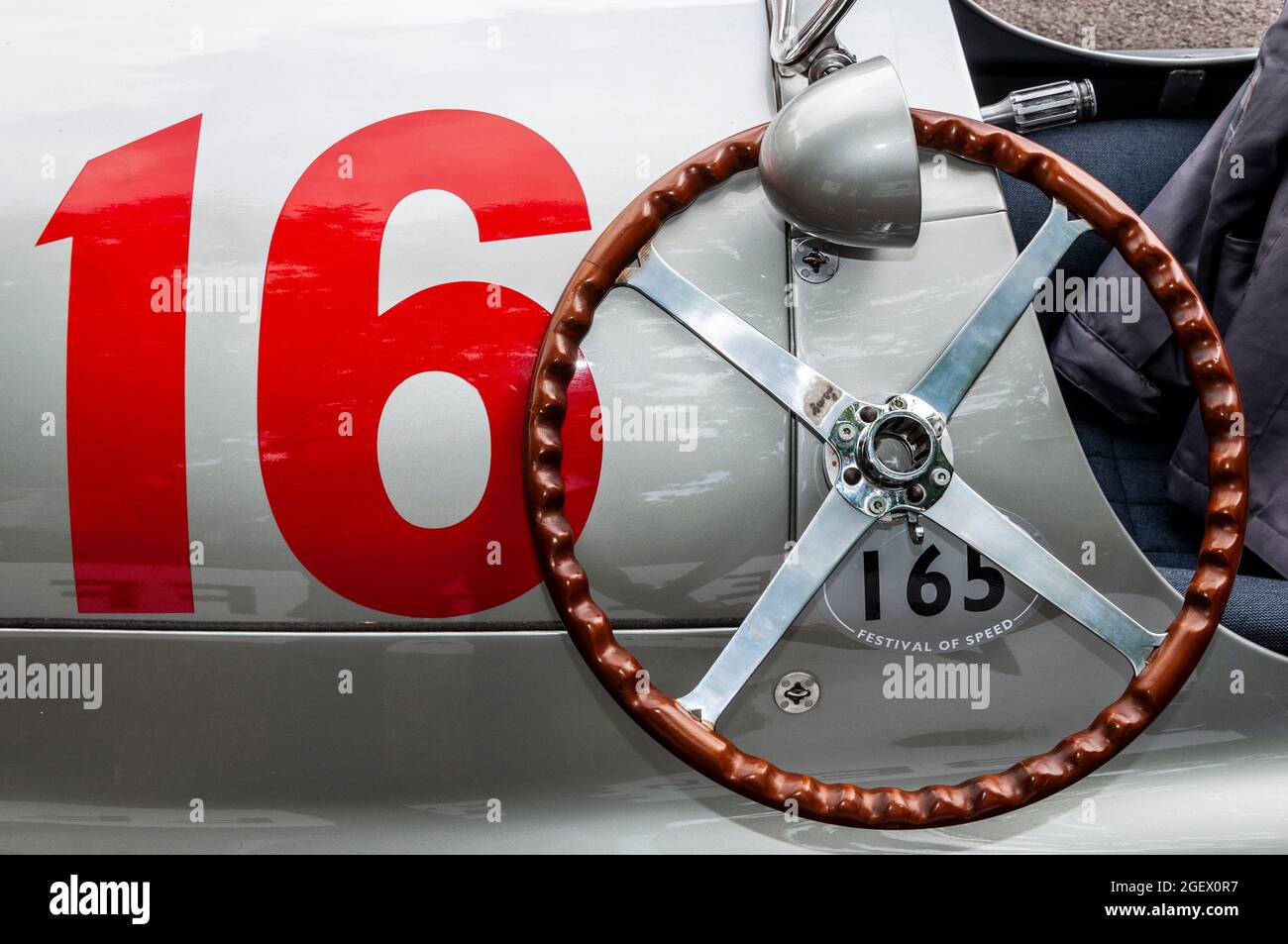 Mercedes Benz W165 classic voiturette racing car at Goodwood Festival ...