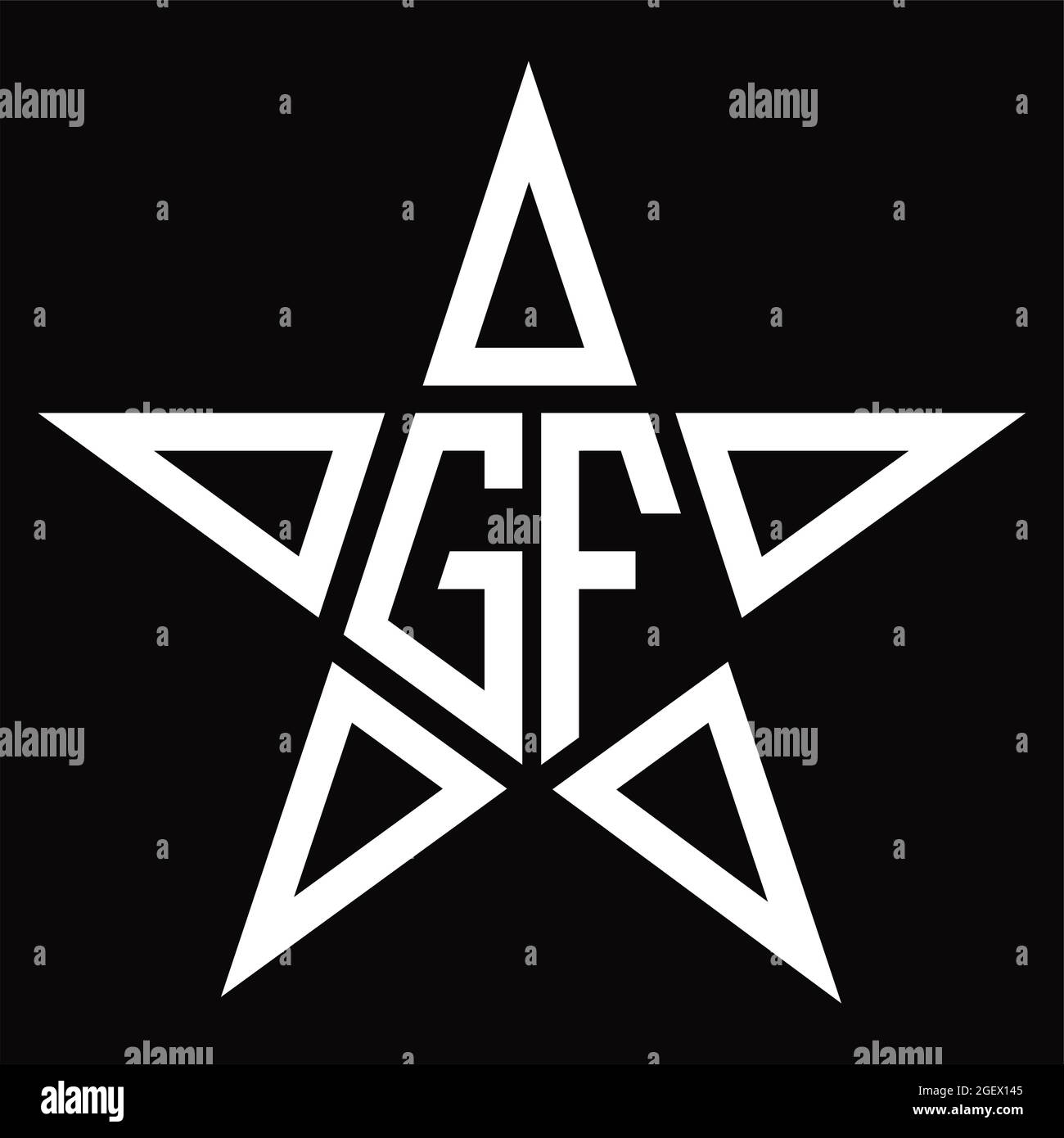 Gf logo vector vectors hi-res stock photography and images - Alamy