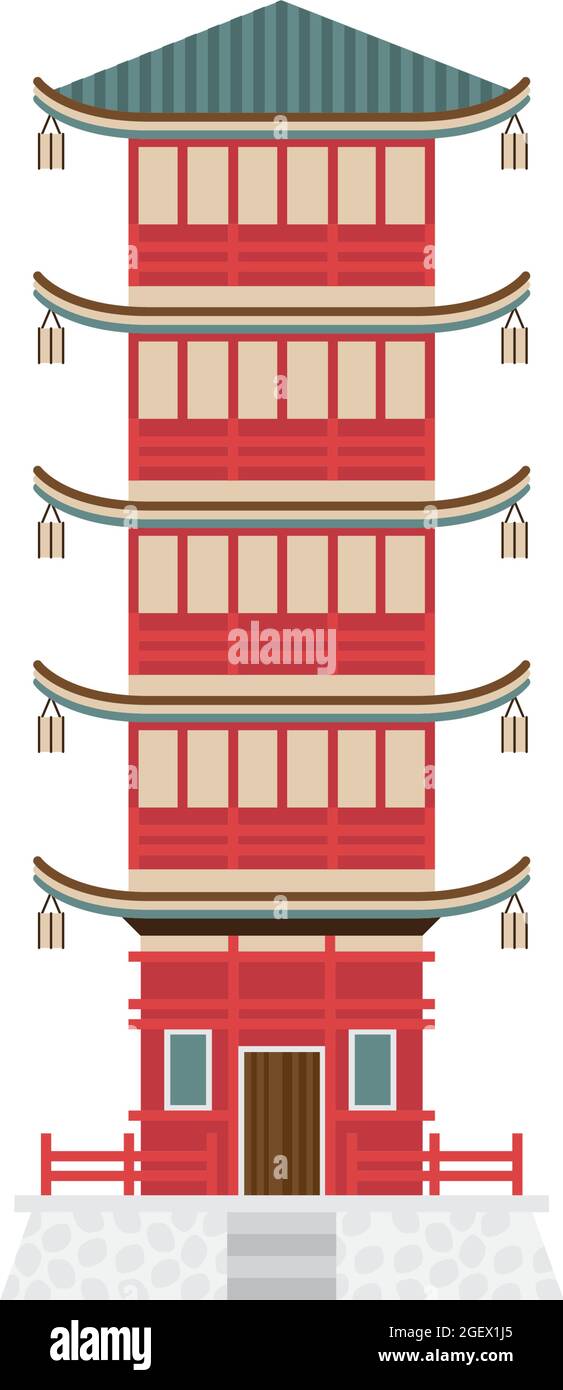 japan culture sensoji temple icon Stock Vector Image & Art - Alamy
