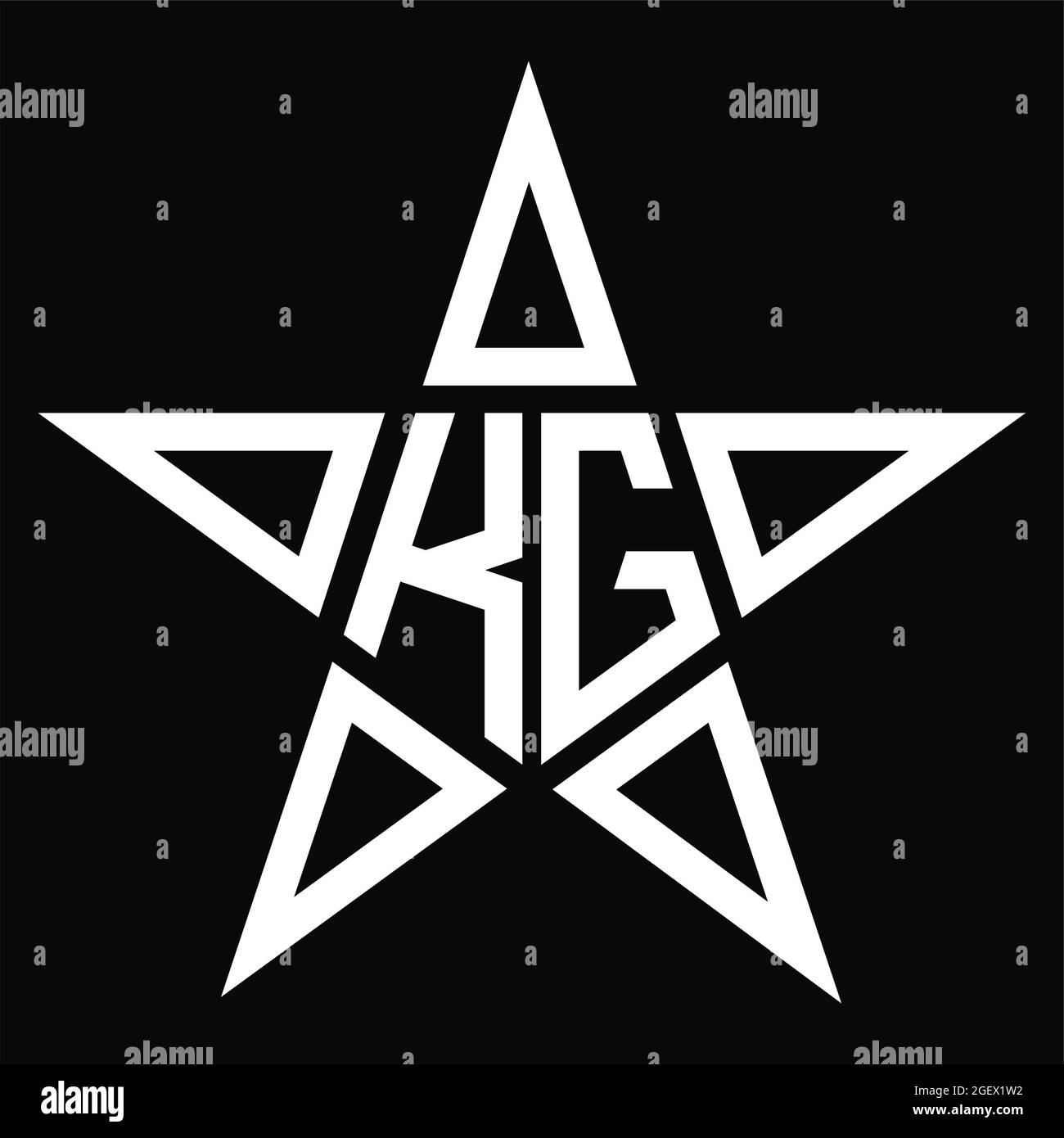 Kg design Stock Vector Images - Alamy