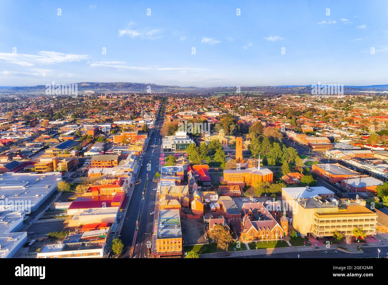 At the intersection of rural roads hi-res stock photography and images ...