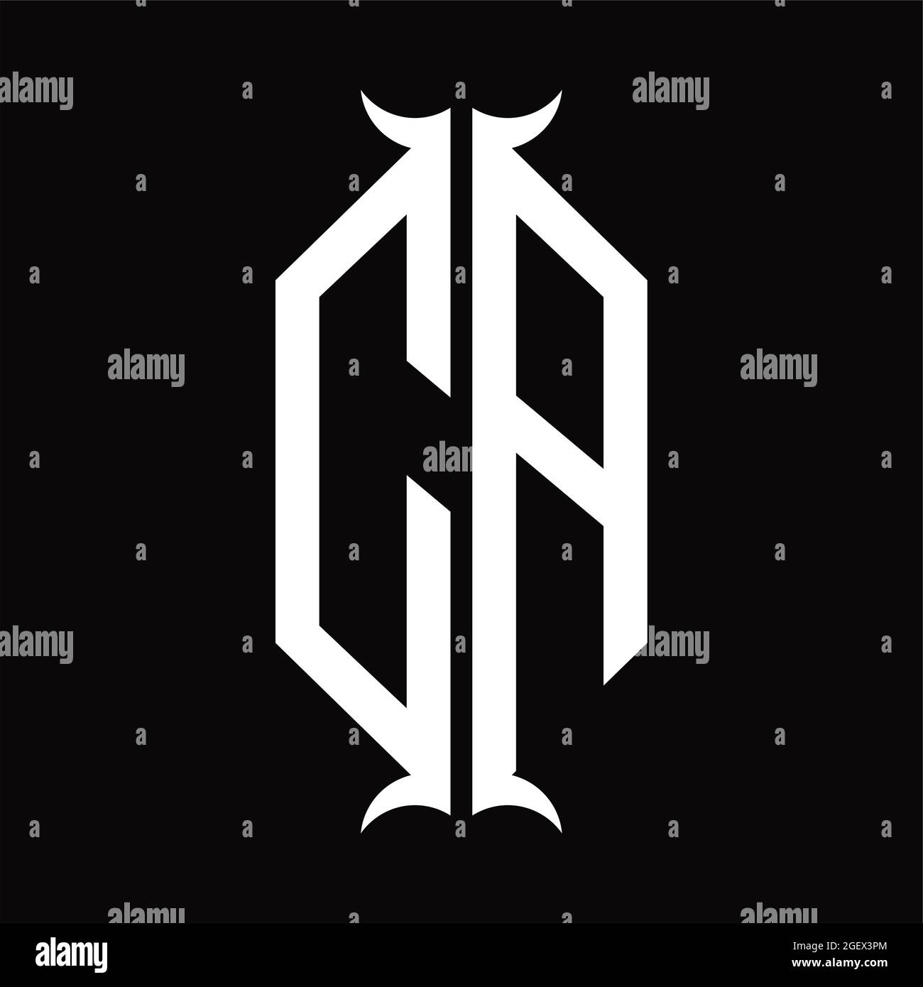 Ca logos Stock Vector Images - Alamy