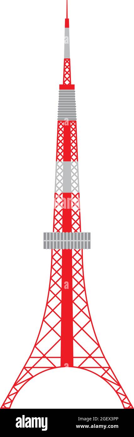 tokyo skytree tower japanese landmark Stock Vector Image & Art - Alamy