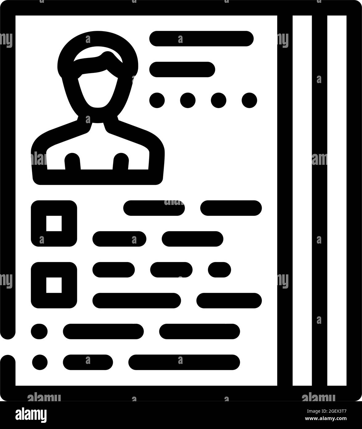 actor casting line icon vector illustration Stock Vector Image & Art ...