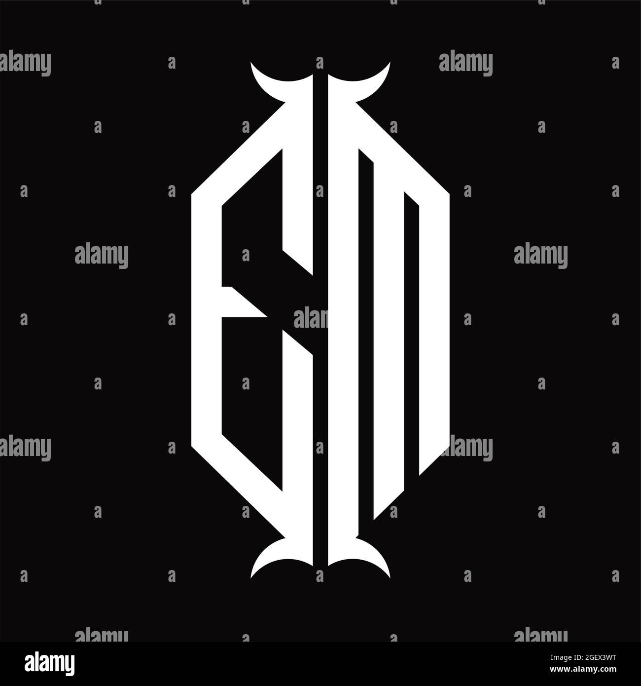 Em logos hi-res stock photography and images - Alamy